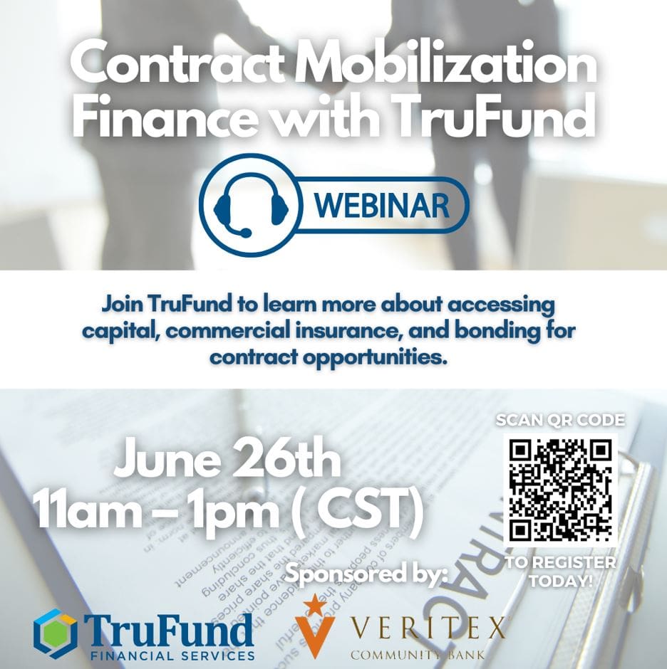 Contract Mobilization Finance with TruFund (virtual) » Veritex ...