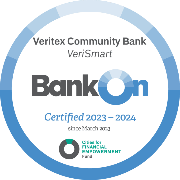 Personal Checking » Veritex Community Bank